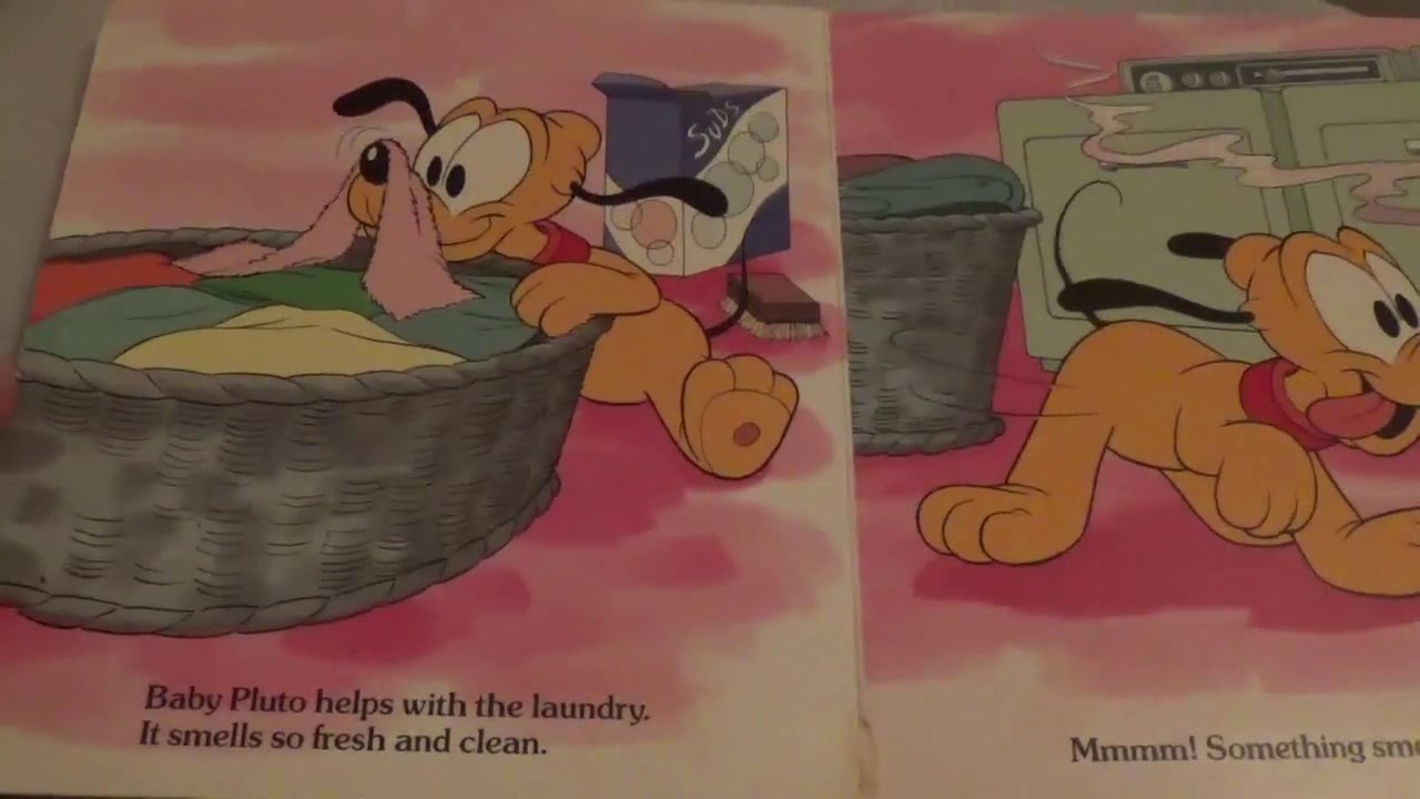 Follow your nose, Baby Pluto! Read aloud by Mickey Mouse himself! - YouTube
