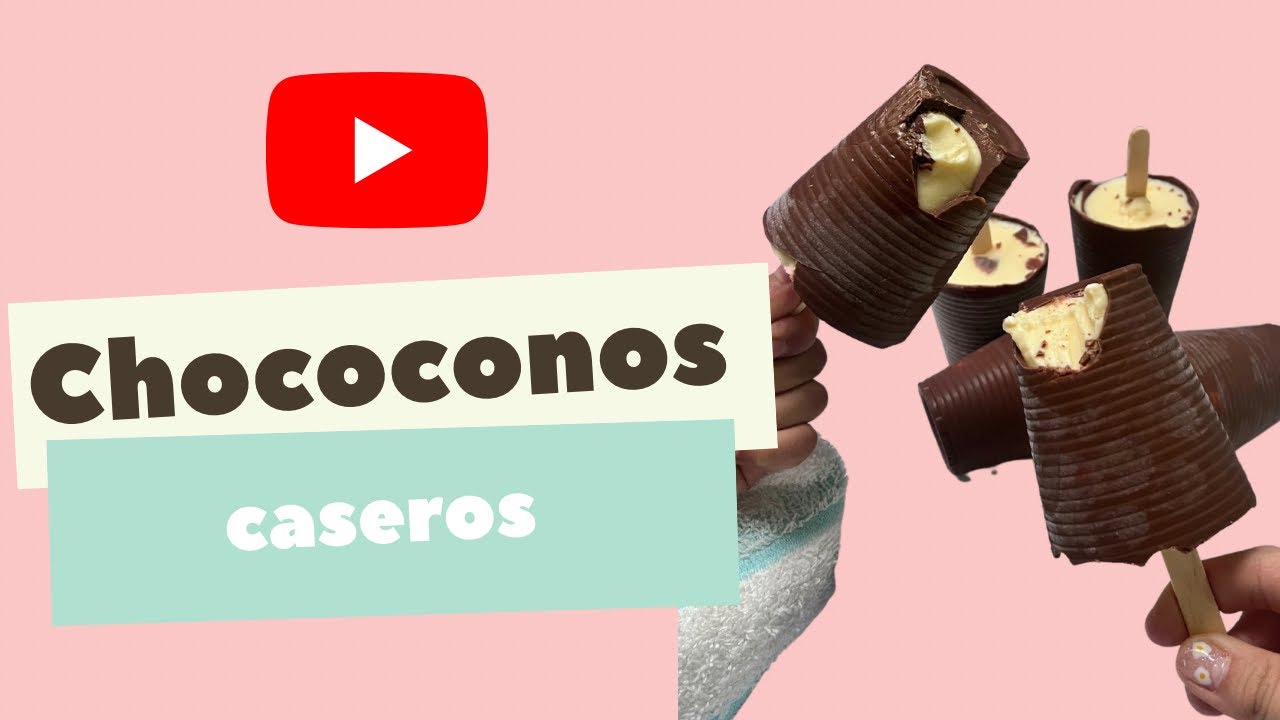 CHOCOCONOS CASEROS fáciles deliciosos y Perfectos para hacer con niños ...