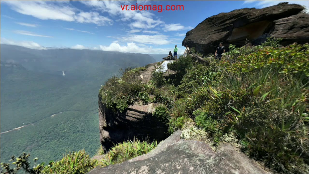 360° VR Salto angel falls Auyán-tepui, Canaima National Park, Bolívar ...