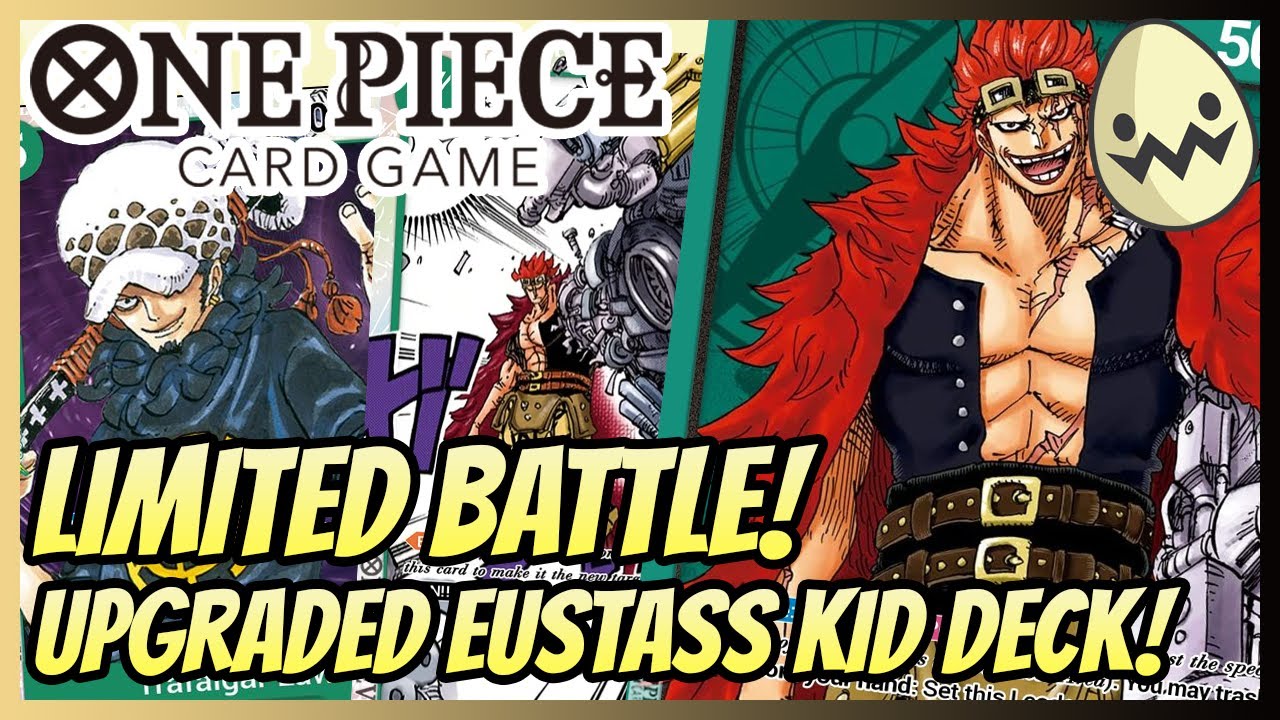 One Piece Card Game: Limited Battle! Upgraded Eustass Kid Deck! - YouTube