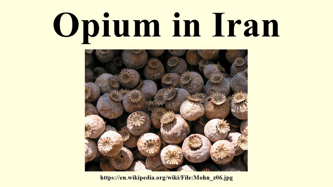 Opium in Iran - YouTube