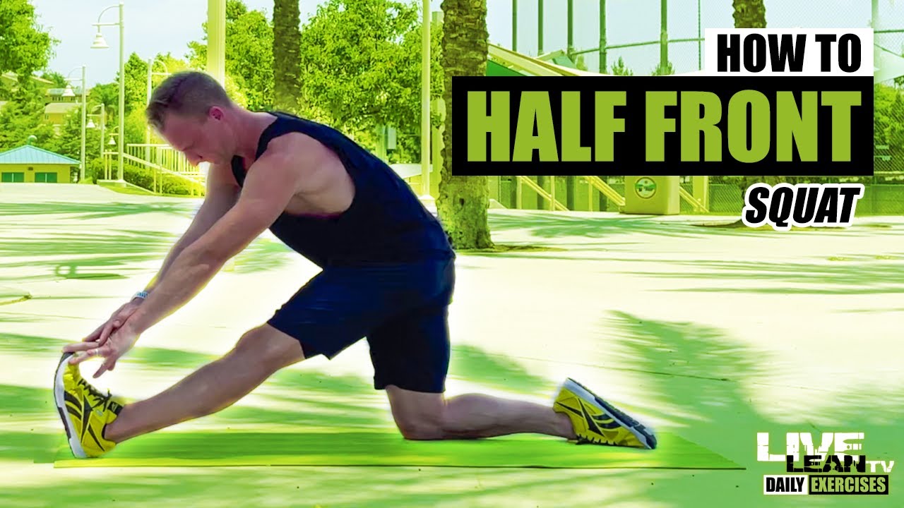 How To Do A KNEELING HALF FRONT SPLITS | Exercise Demonstration Video ...