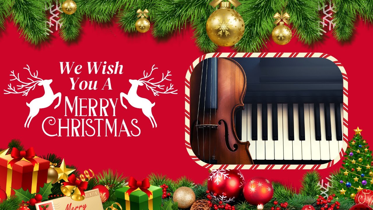 We Wish You A Merry Christmas - Follow Along Sheet Music Duet # ...