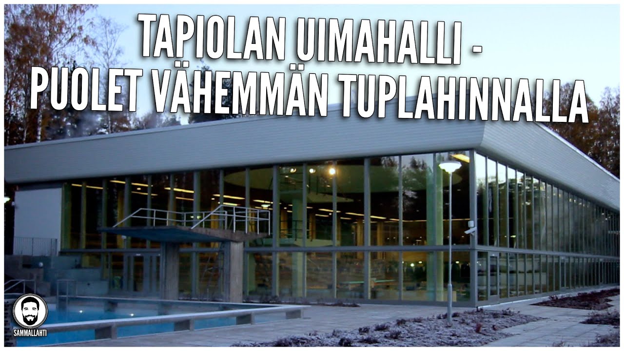 Tapiolan uimahalli - Espoo rakentaa puolet vähemmän tuplahinnalla ...