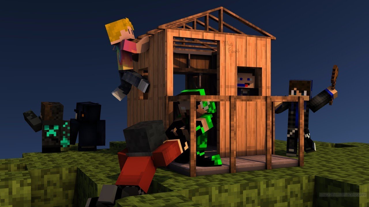 SURVIVAL SMP ep.7 (i think) - YouTube