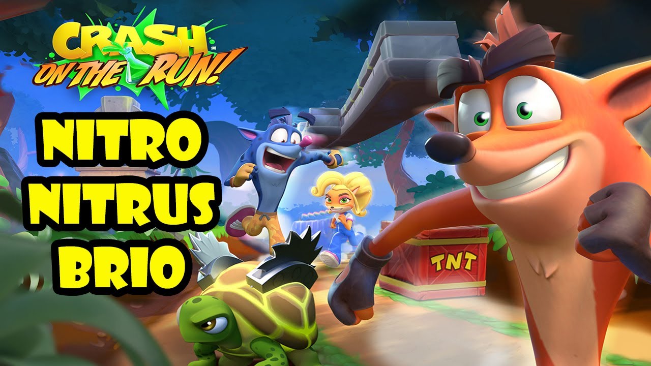 Crash Bandicoot: On The Run| NITRO NITRUS BRIO Boss Run! - YouTube