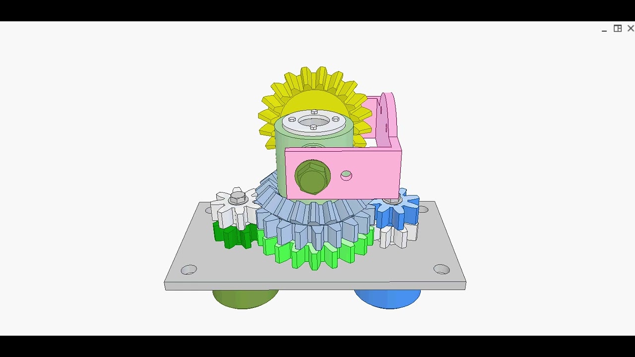 Controlling 2 rotations of an object 9 - YouTube