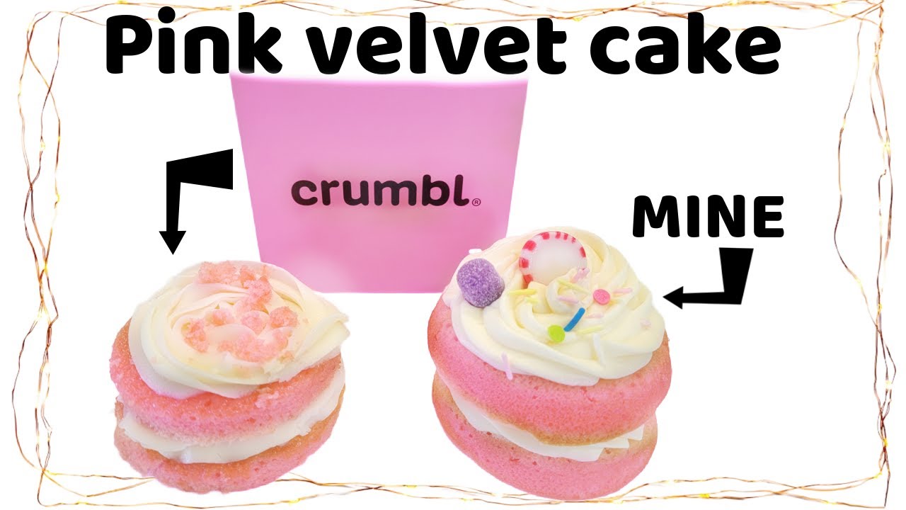 CRUMBL PiNK VELVET CAKE | Christmas Dessert recipes | sugar plum fairy ...