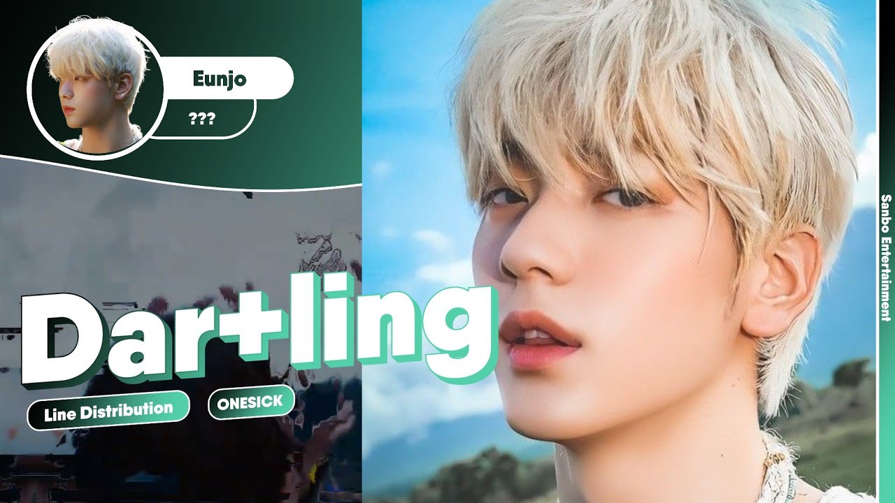 Onesick (원식) 'Dar+ling' | Line distribution - YouTube