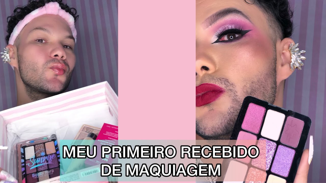 Meu primeiro recebido de maquiagem #maquigem #make #recebidos - YouTube