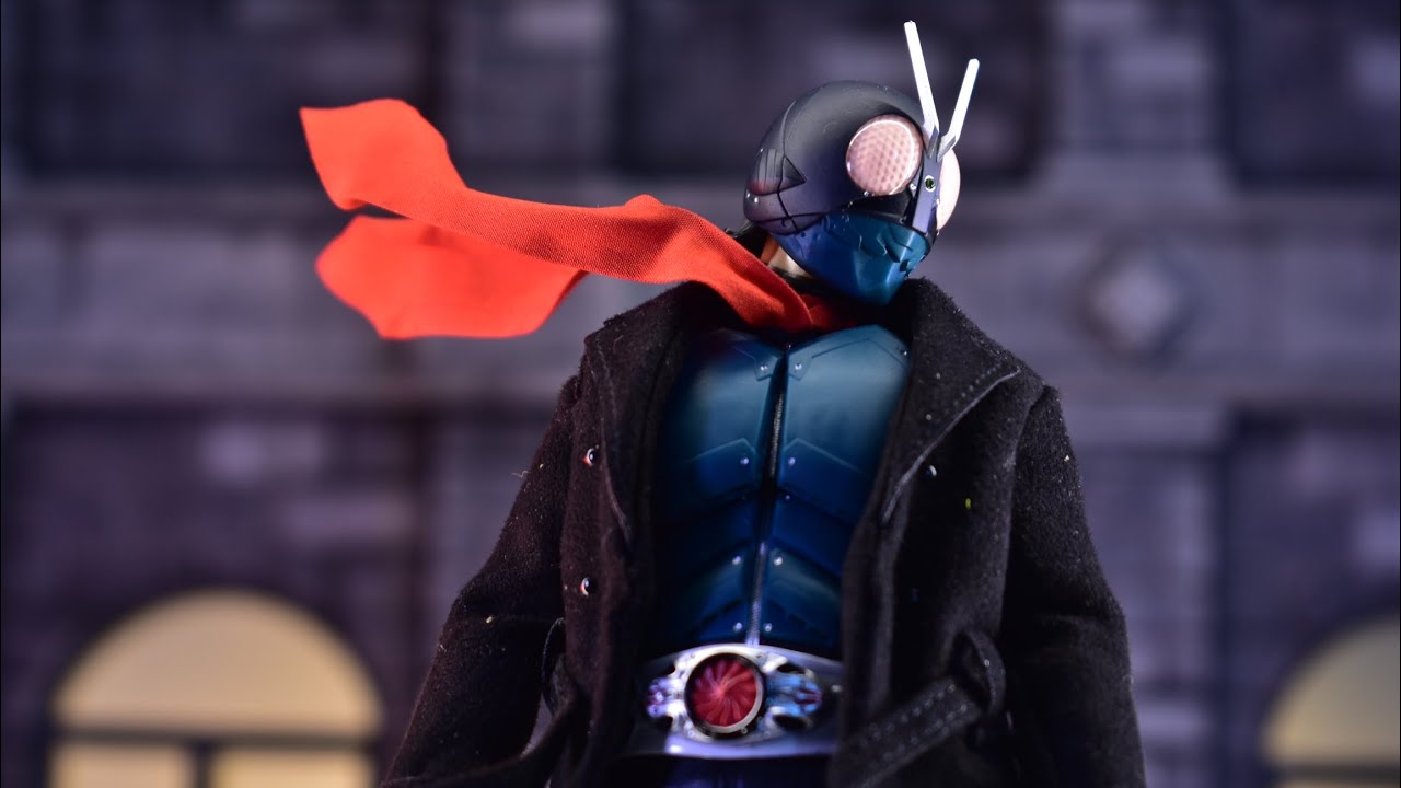 SHF Upgrade Scarf and Jacket Upgrade Kit for SHF Shin Kamen Rider - YouTube