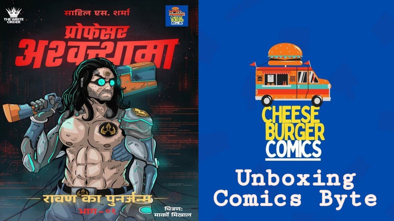 Cheeseburger Comics | Professor Ashwatthama | The Write Order | Comic Book | Comics Byte ...