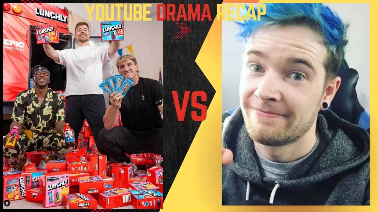 Youtube Drama Recap: DanTDM vs. MrBeast, KSI & Logan Paul: The Lunchly ...