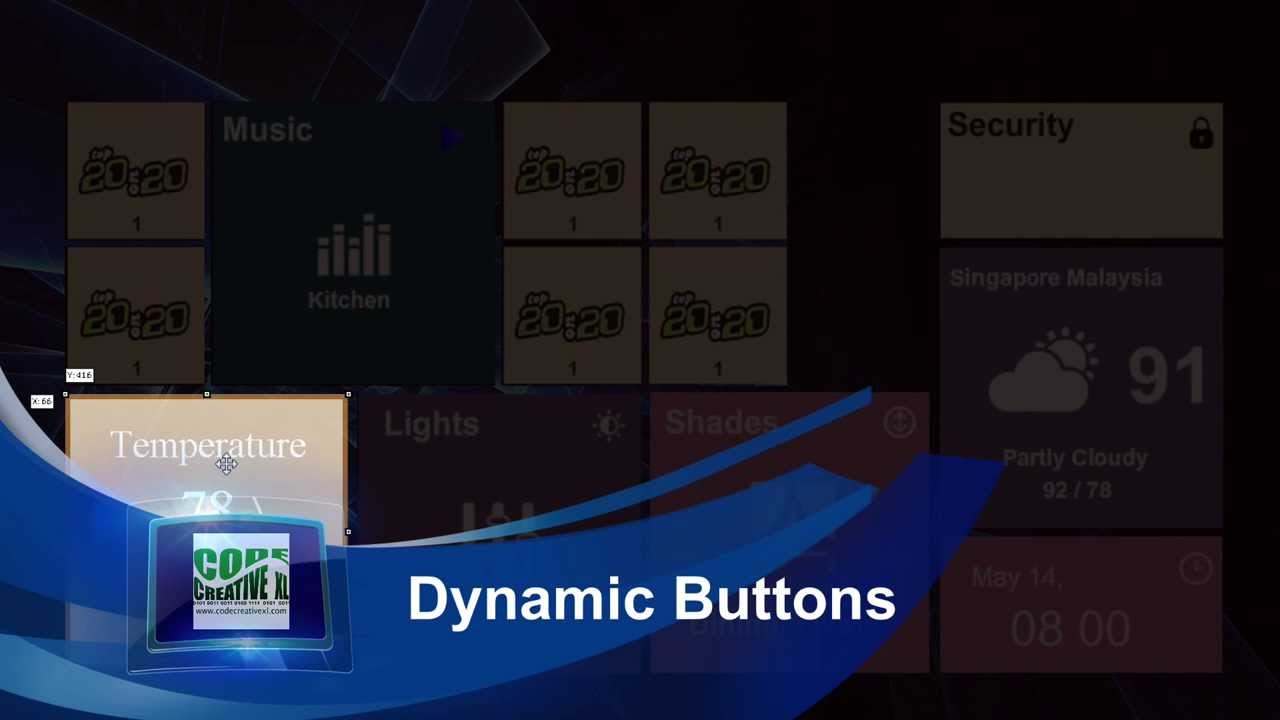 Metro Tile Dynamic Buttons Preview - YouTube
