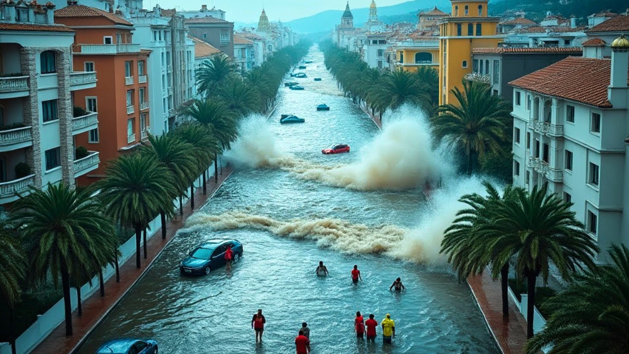 🚨 Evacuación MASIVA en Málaga y Marbella tras NUEVA Tormenta en España ...