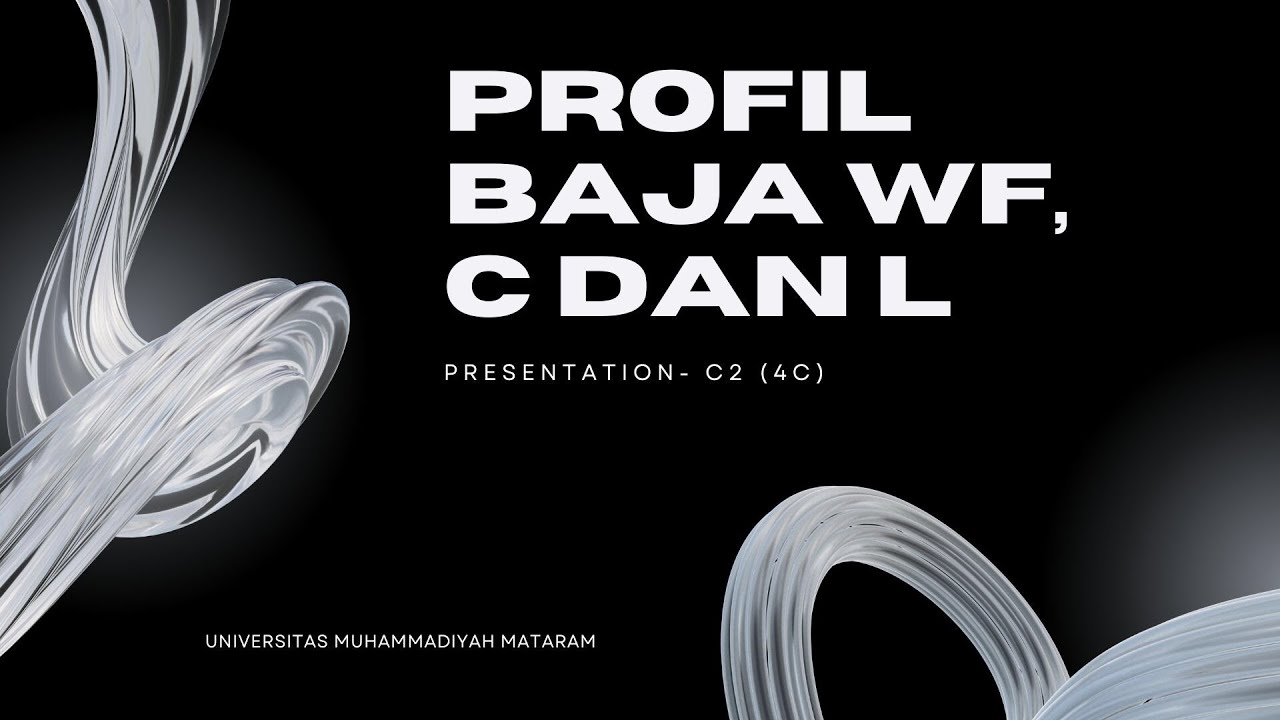 PROFIL BAJA WF, C DAN L (ELEMEN STRUKTUR BAJA) KELOMPOK C2-4C - YouTube