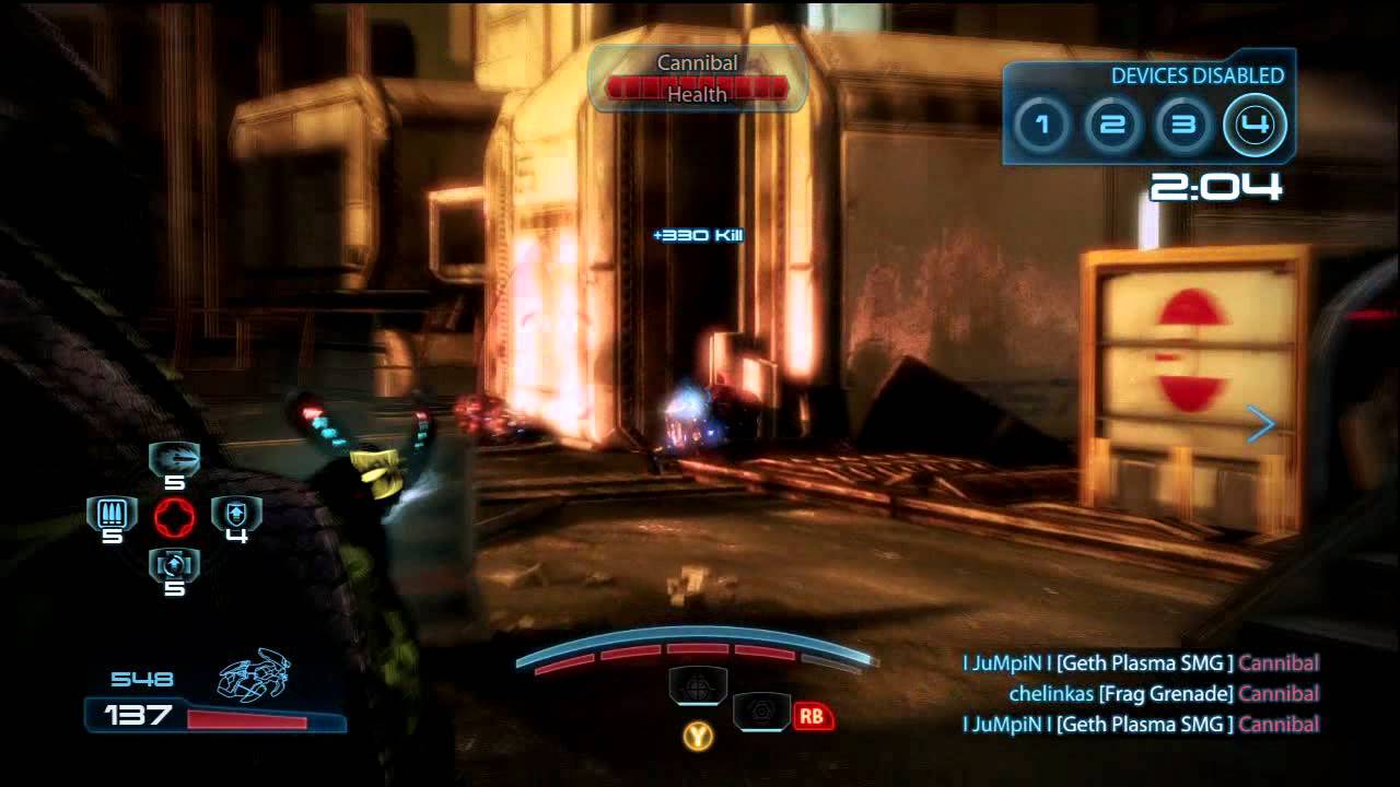 ME3 Geth Mini-Gun (Turian Soldier Revised Build) - YouTube