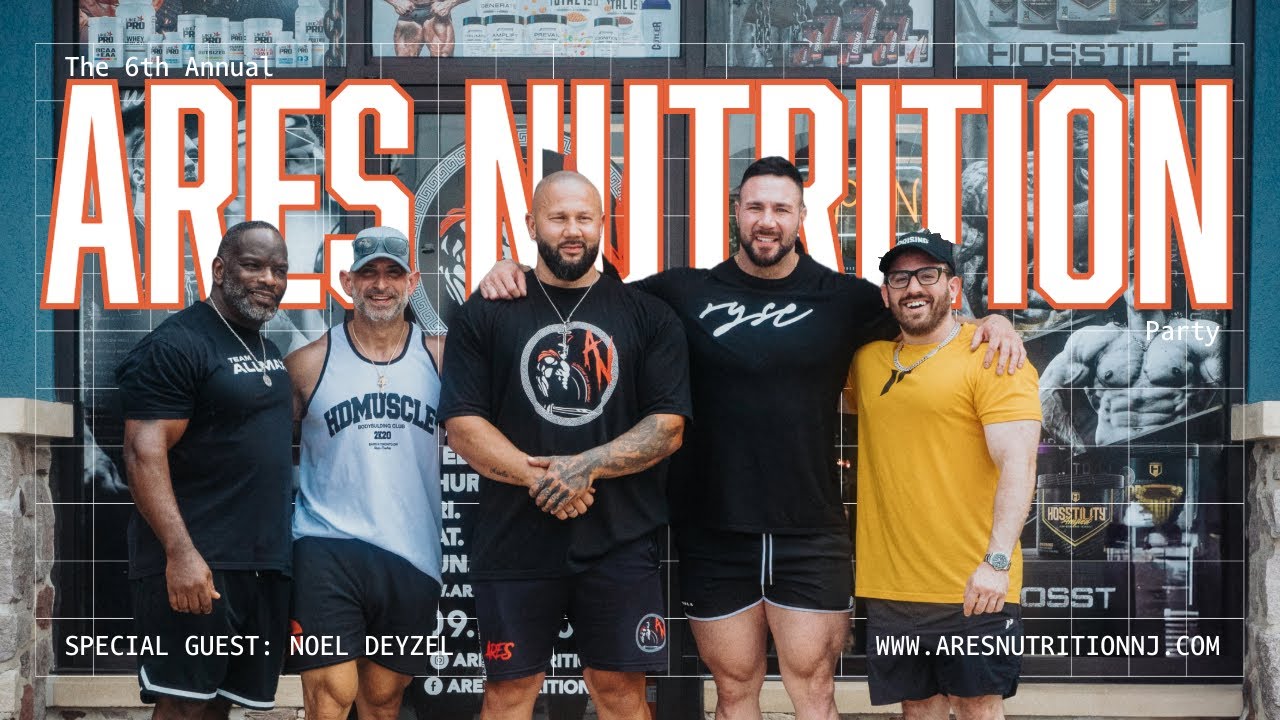 6th Annual Ares Nutrition Party - YouTube