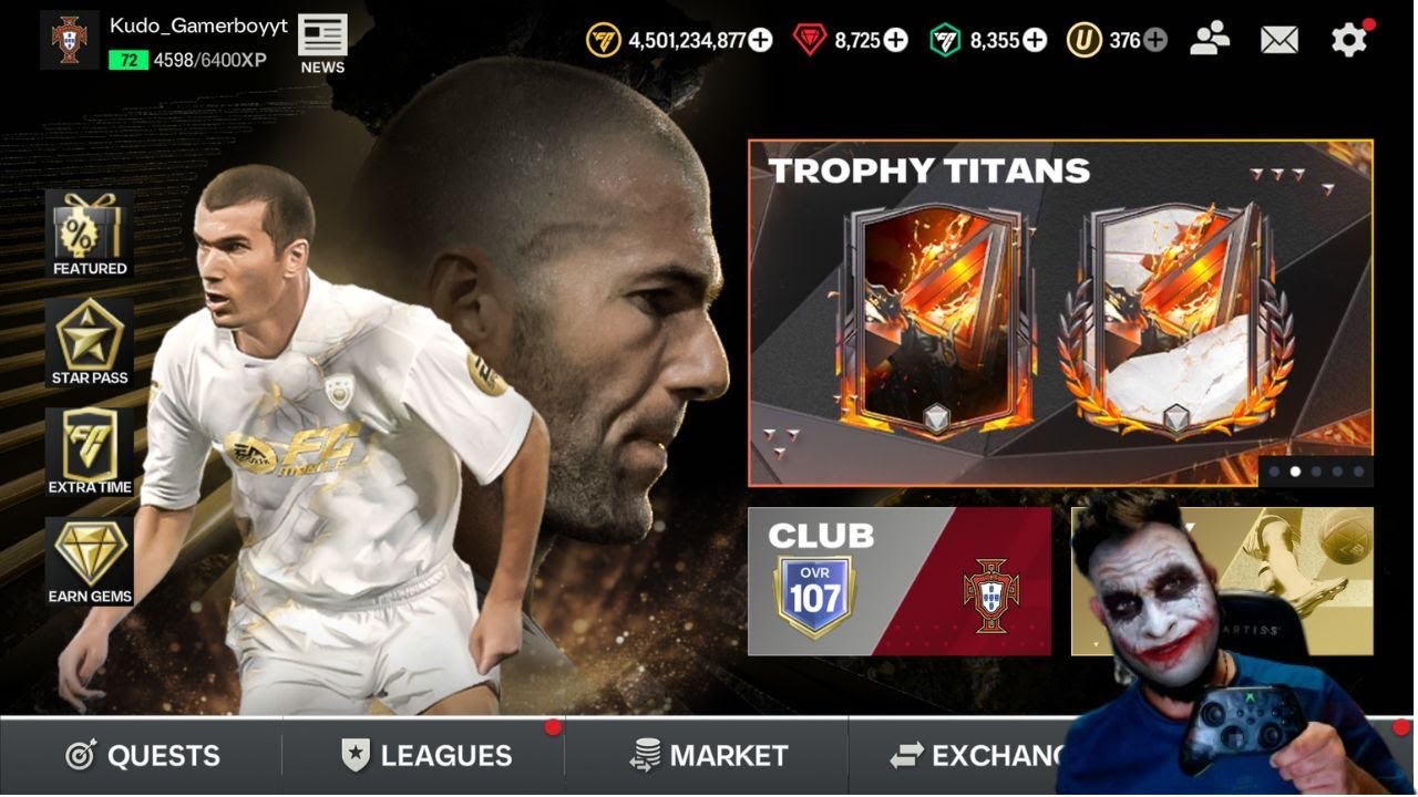 FC MOBILE in Pc??? | Emulator Live Stream | 105 R9 is IN - YouTube