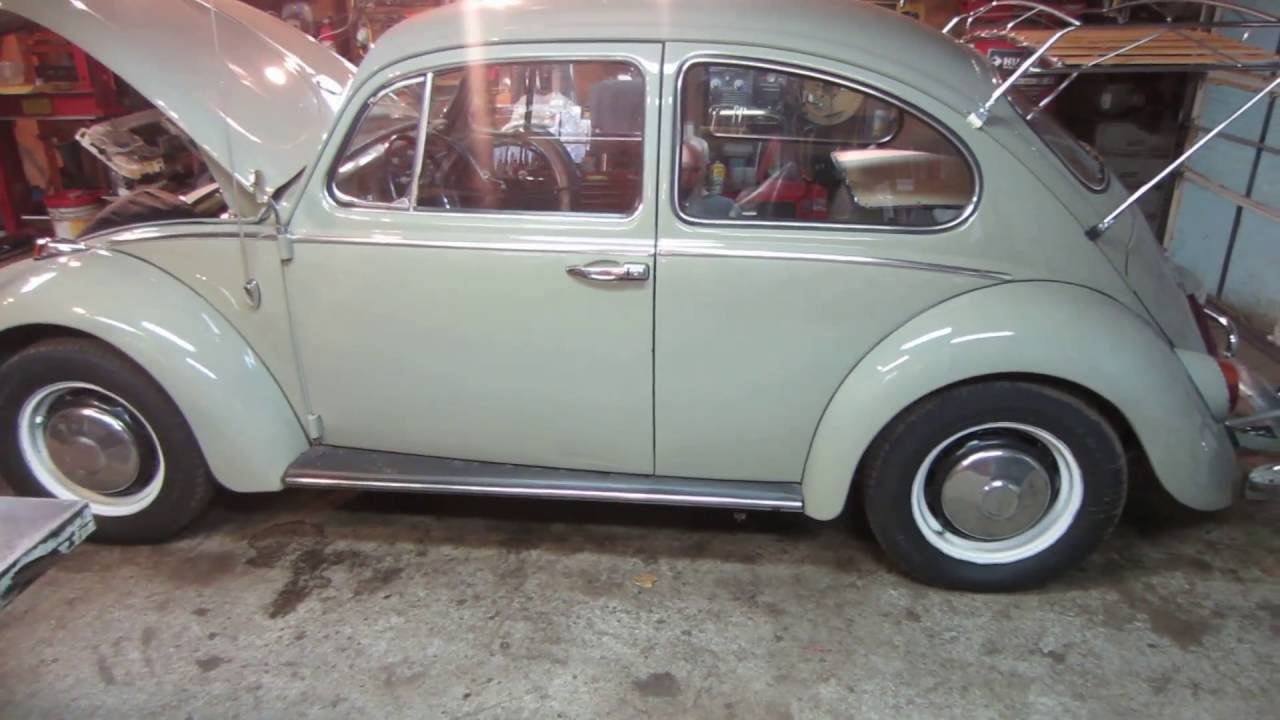 66 vw bug getting some love. - YouTube