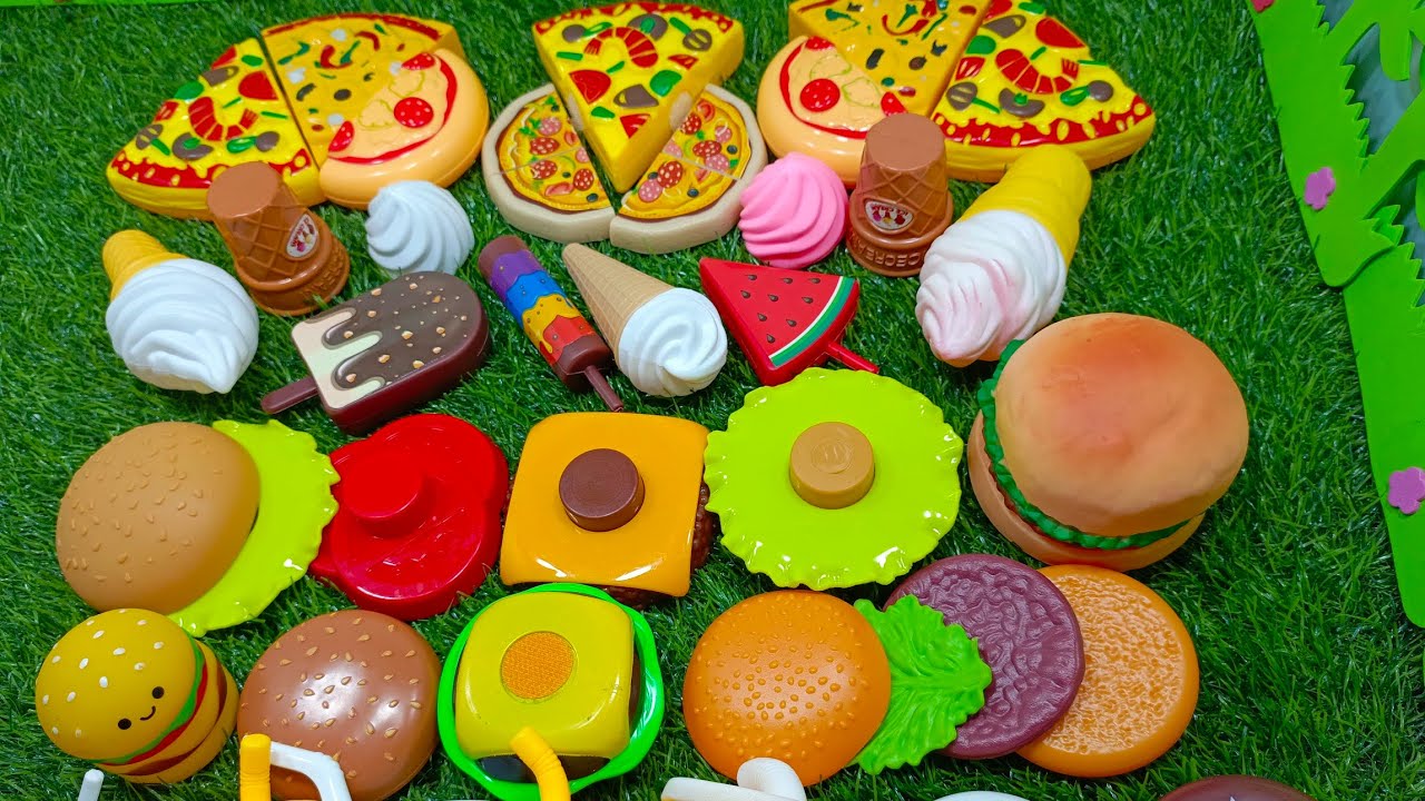 5 Minutes Satisfying ASMR With Junk Food | Playing With Junk Food ASMR ...