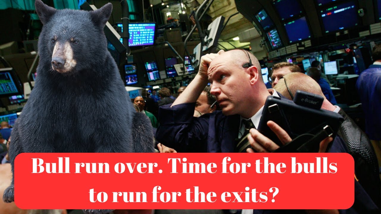 Bull run over! Time for a stock market correction? - YouTube