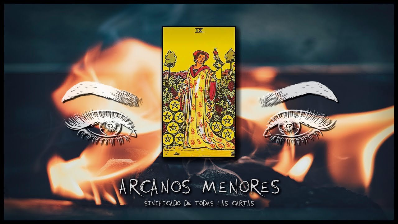 🔸 9 de Oros Tarot 🔮 Significado y lectura carta Arcano menor | Curso ...