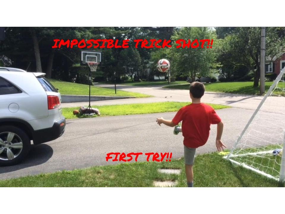 Impossible Trick Shot Made On First Try! - YouTube