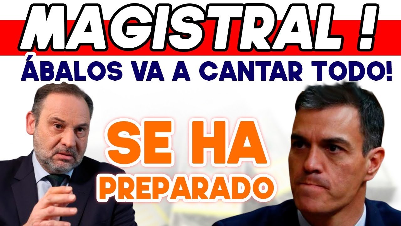 🔴SE VIENE GORDA🔴¡Ábalos va a CANTAR! ¡Tenemos la lista Epstein y lo estamos FLIPANDO! - YouTube