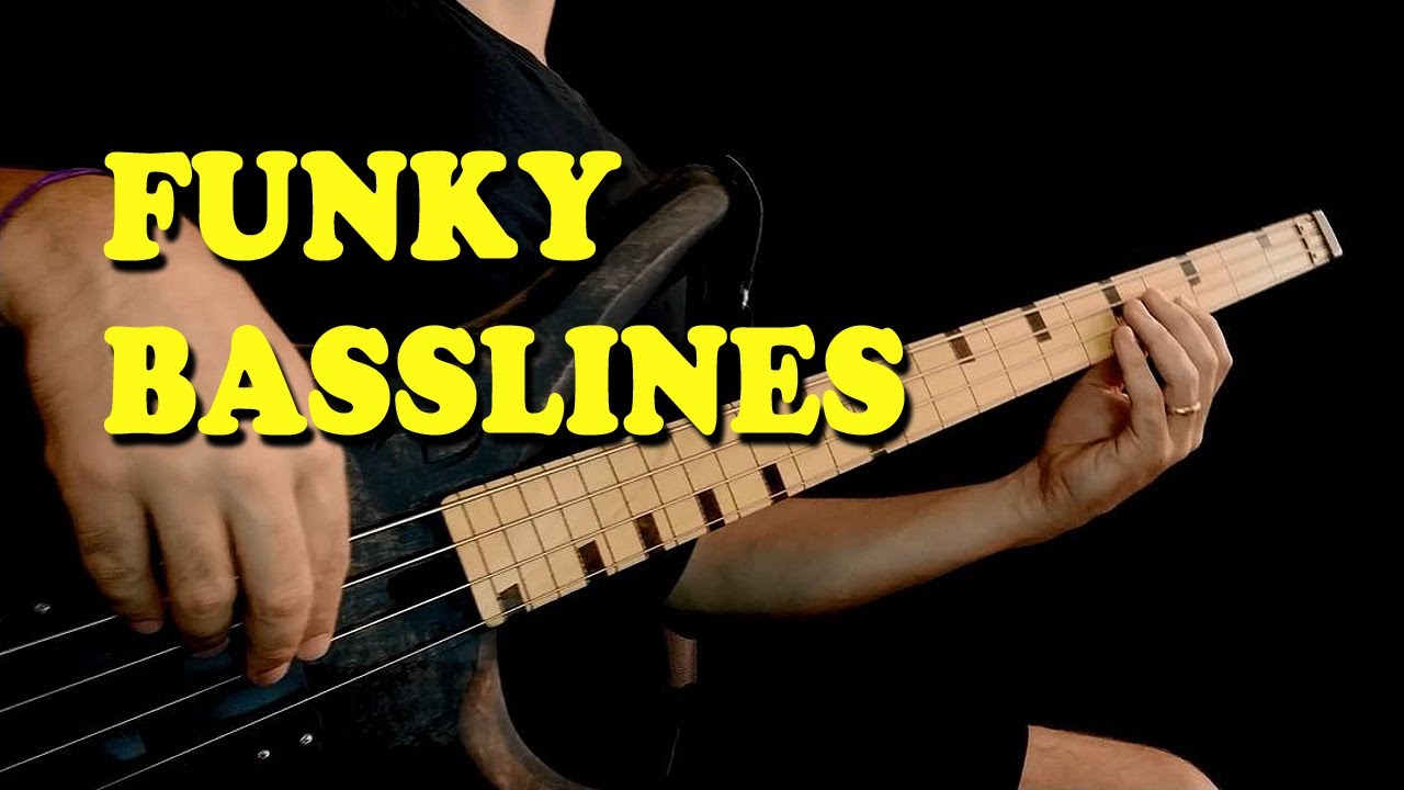 Learn 2 Funky Bass Grooves in 3 min ( BEGINNER BASS LESSON ) - YouTube