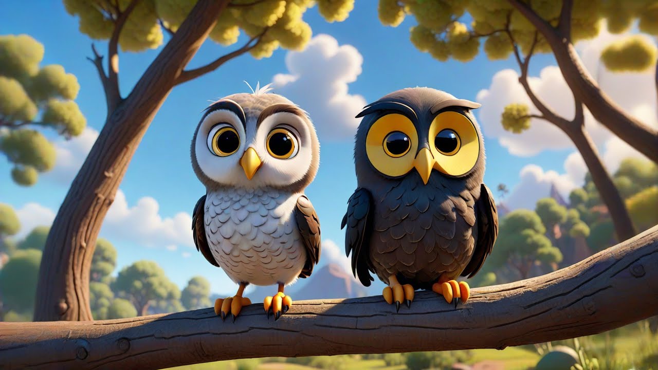 Four Little Owls Learn the Weather | Weather Song for Kids | Fun Owl ...