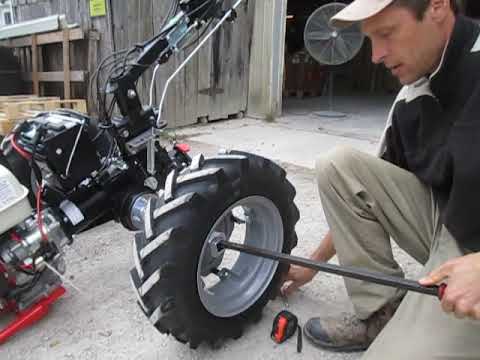 Demo: Earth Tools Adjustable Axle Extensions - YouTube