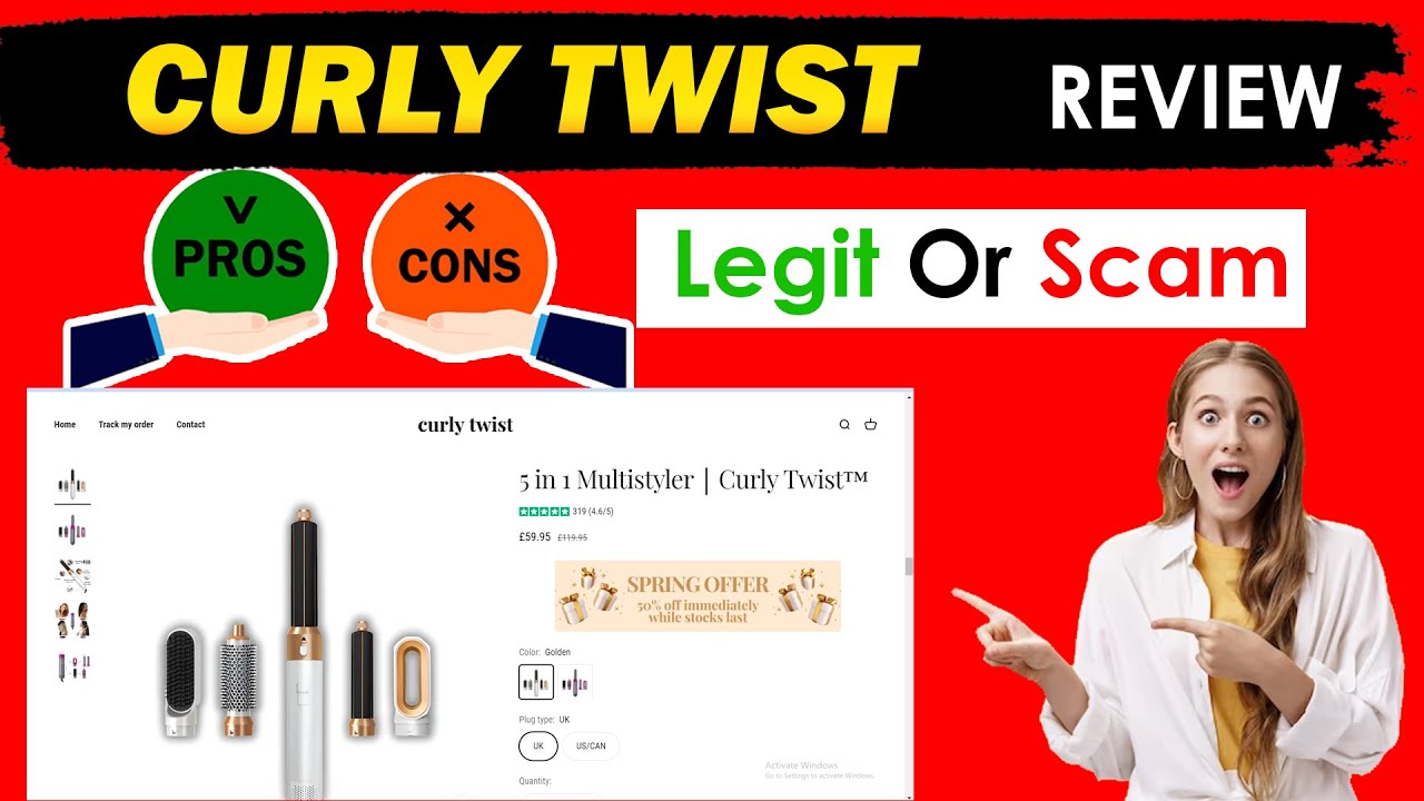 Curly Twist Review | Legit or Scam? - YouTube