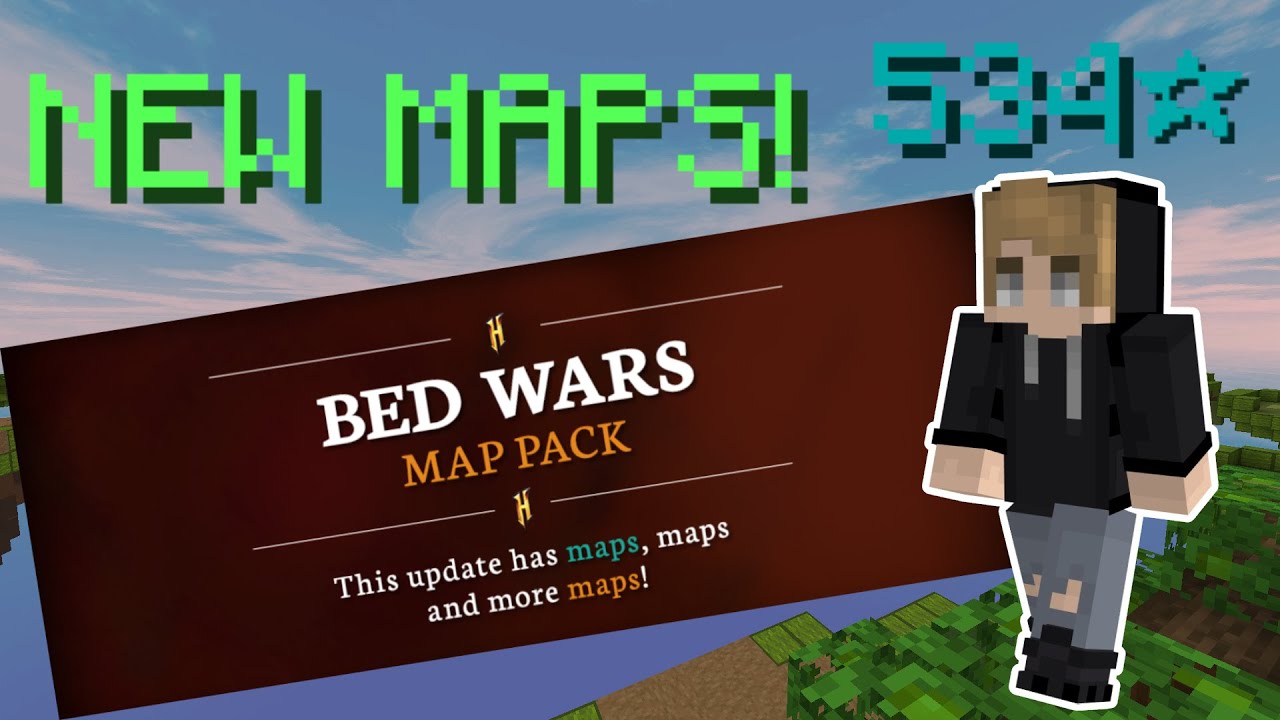 Solo BedWars On The NEW Maps | BedWars Update - YouTube