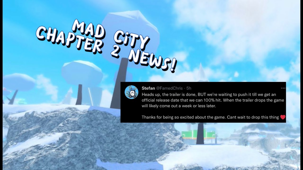 MAD CITY CHAPTER 2 NEWS! | Trailer & More! | - YouTube