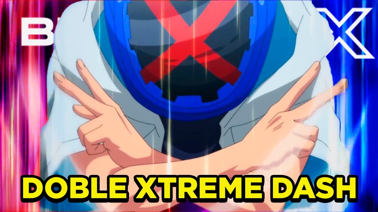 XTREME DASH DOBLE | BEYBLADE X EPISODIO 3 | ANÁLISIS Y RESUMEN - YouTube