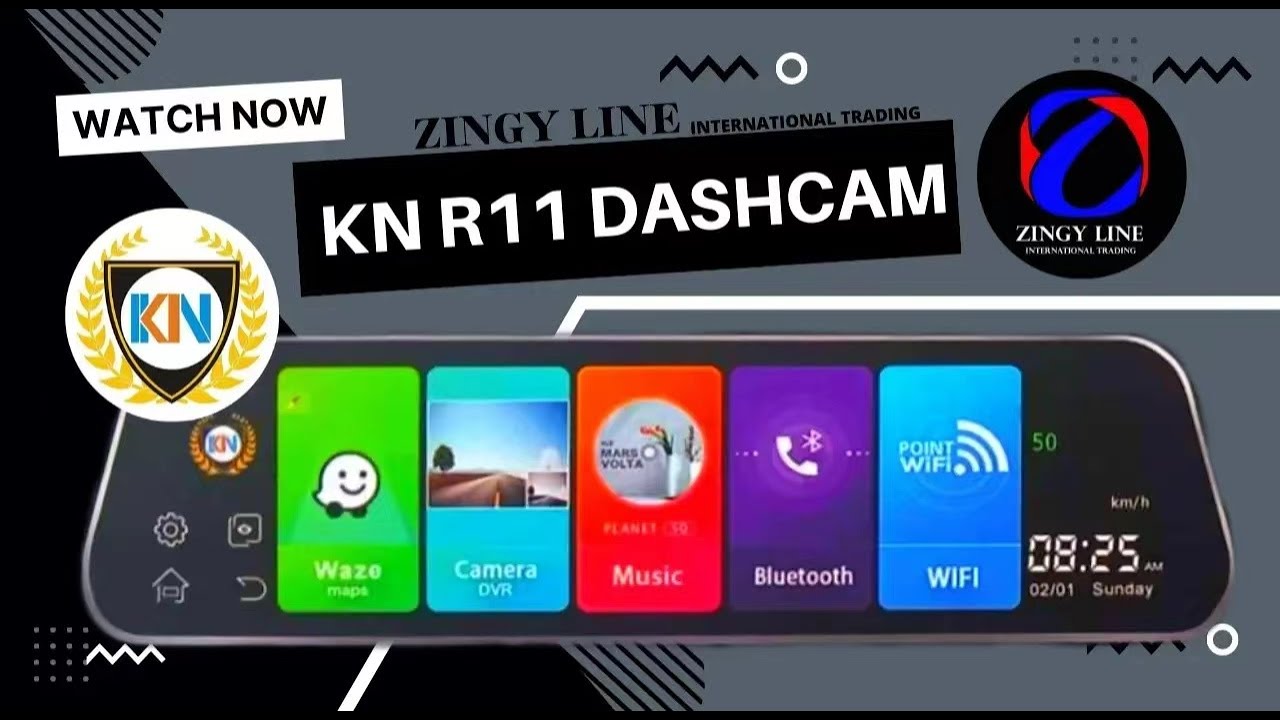 KN R11 DASHCAM - YouTube