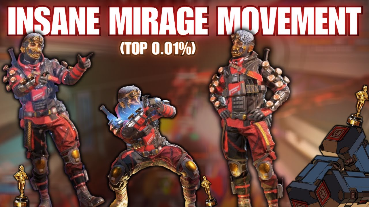 What A TOP MIRAGE PLAYER Looks Like In Apex Legends - YouTube