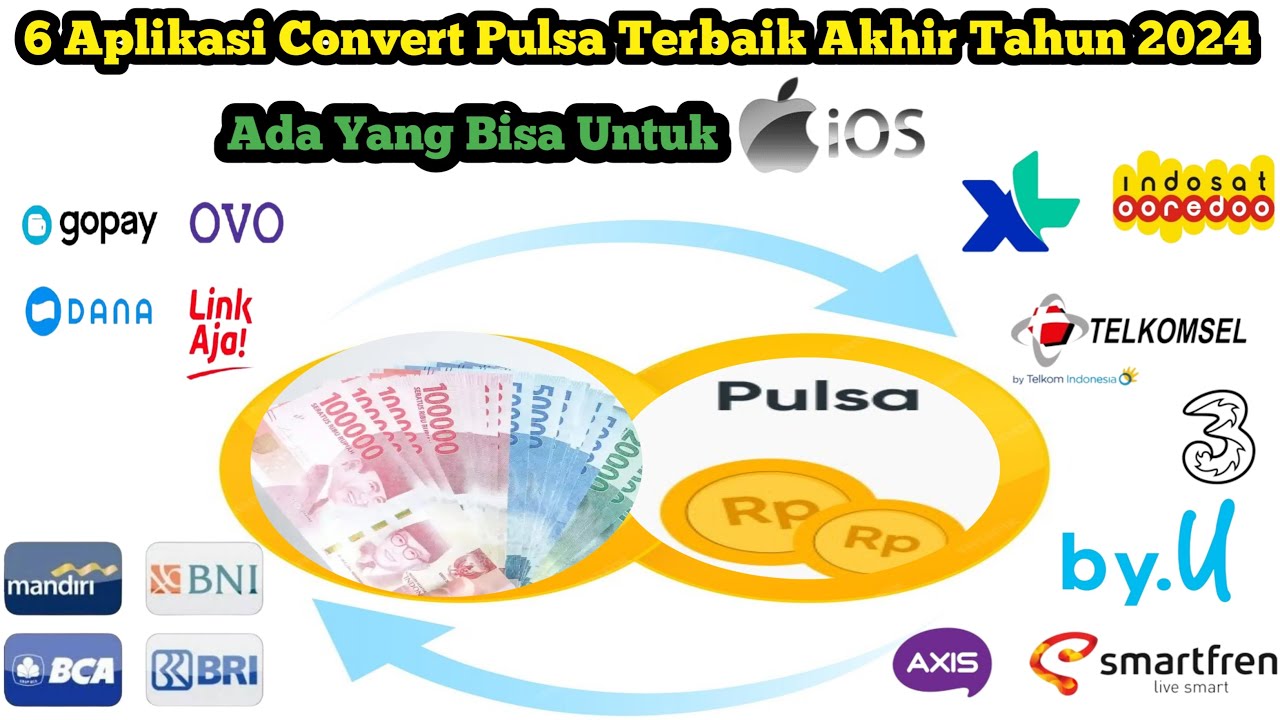 6 Aplikasi Convert Pulsa Terbaik Akhir Tahun 2024 (Ada Yang Bisa Buat ...