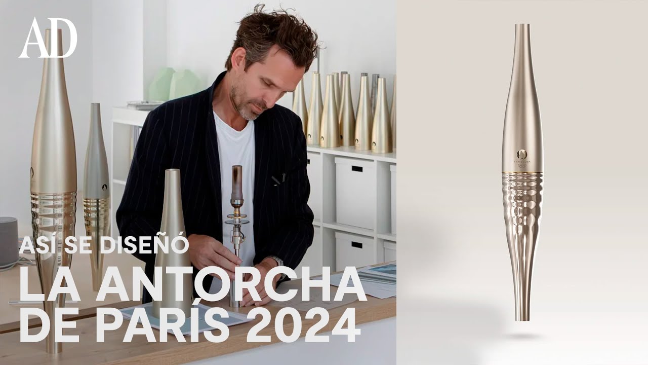 Así se diseñó la Antorcha Olímpica para los JJOO de París 2024 - YouTube