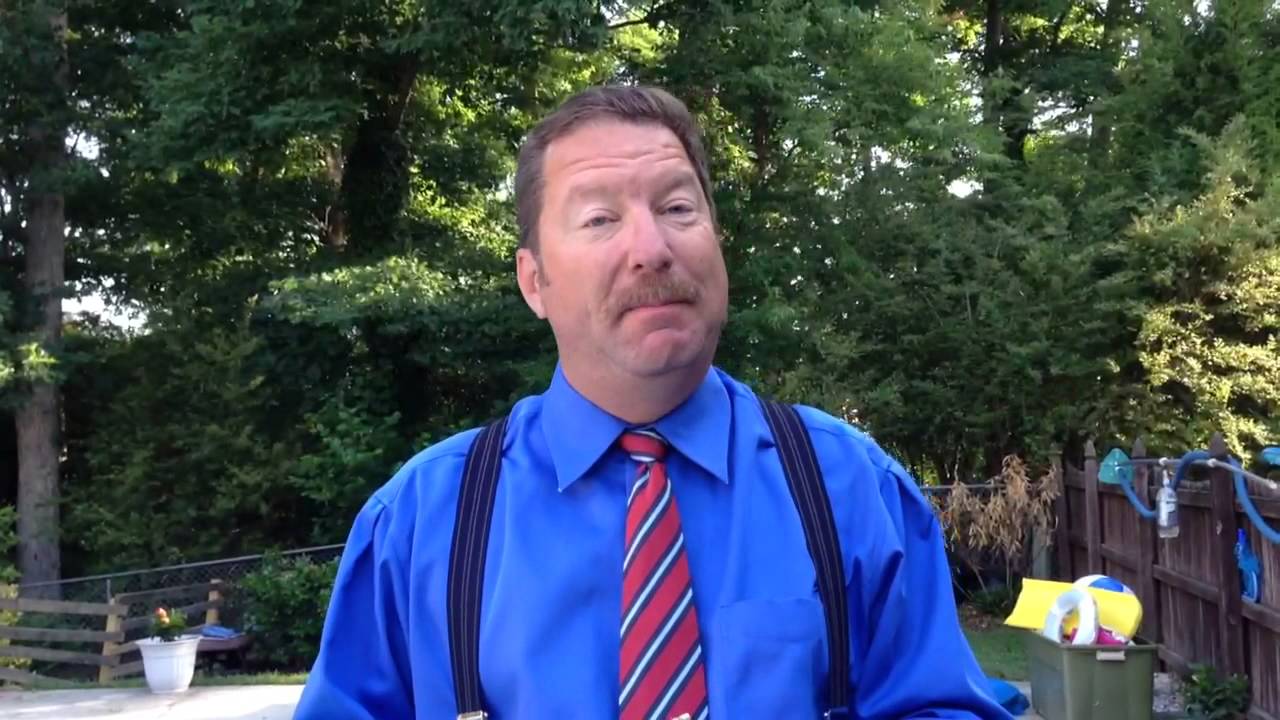 Wayne Covil takes cold water challenge - YouTube