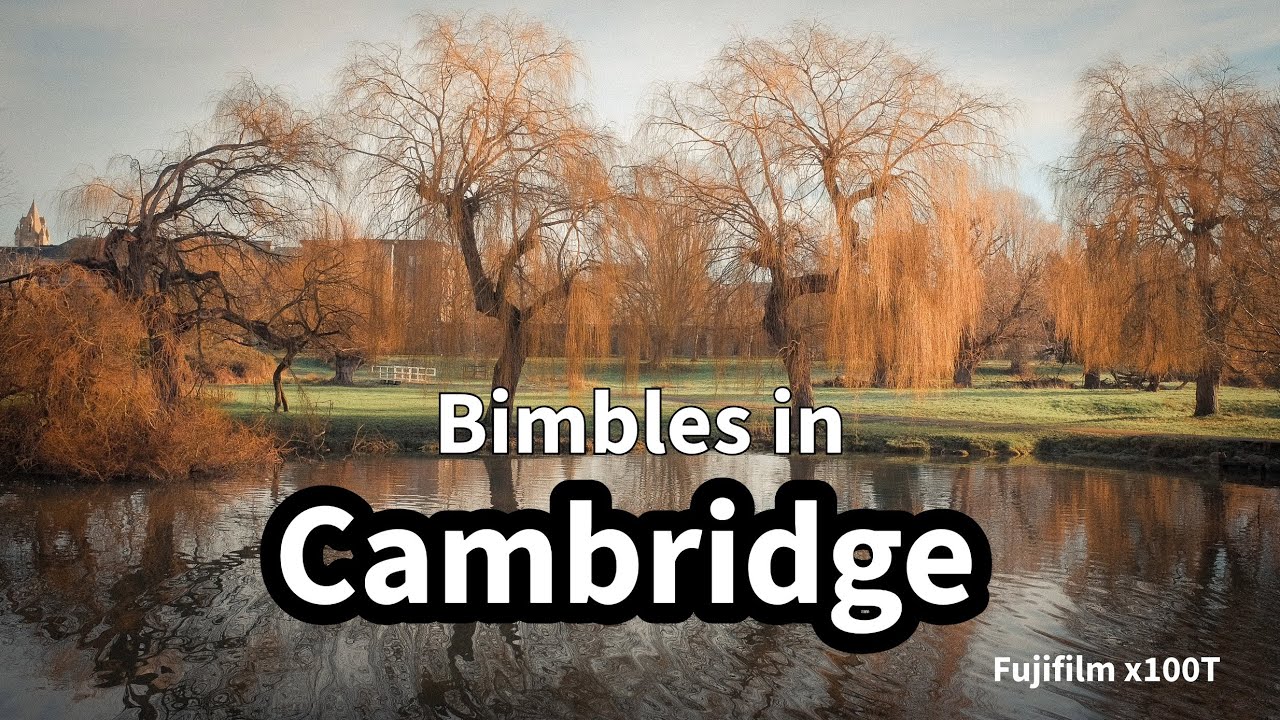 An early morning walk around Cambridge with the Fujifilm X100T - YouTube