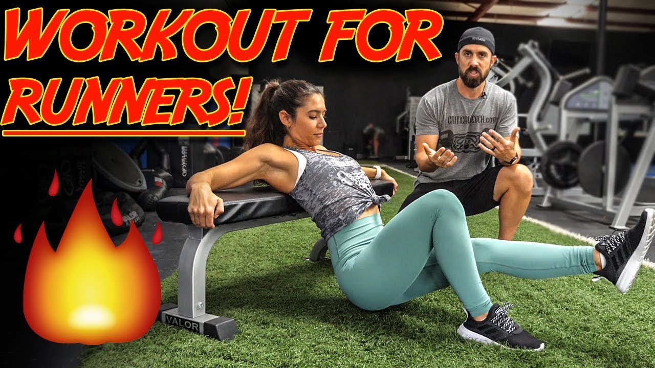 5 Minute LOWER BODY WORKOUT for Runners / RUN FAST & LONG - YouTube