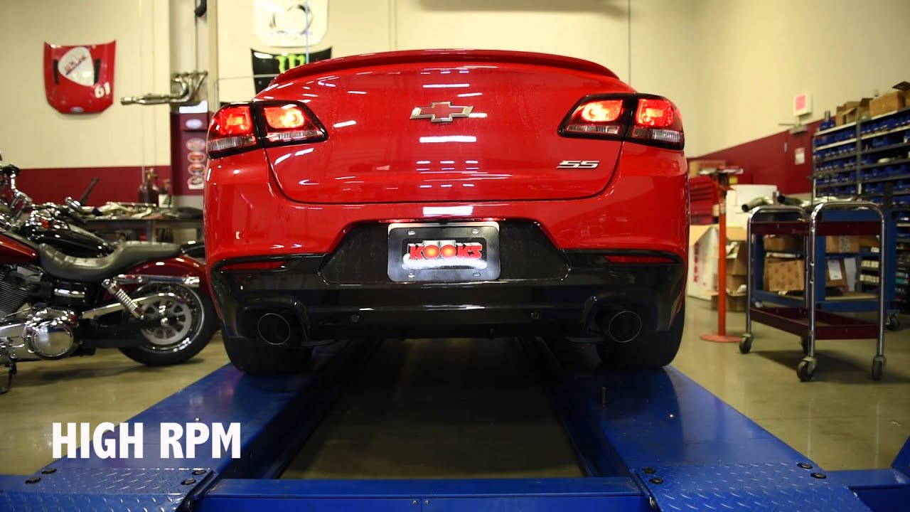 2015 Chevrolet SS with Kooks Headers and Exhaust - YouTube