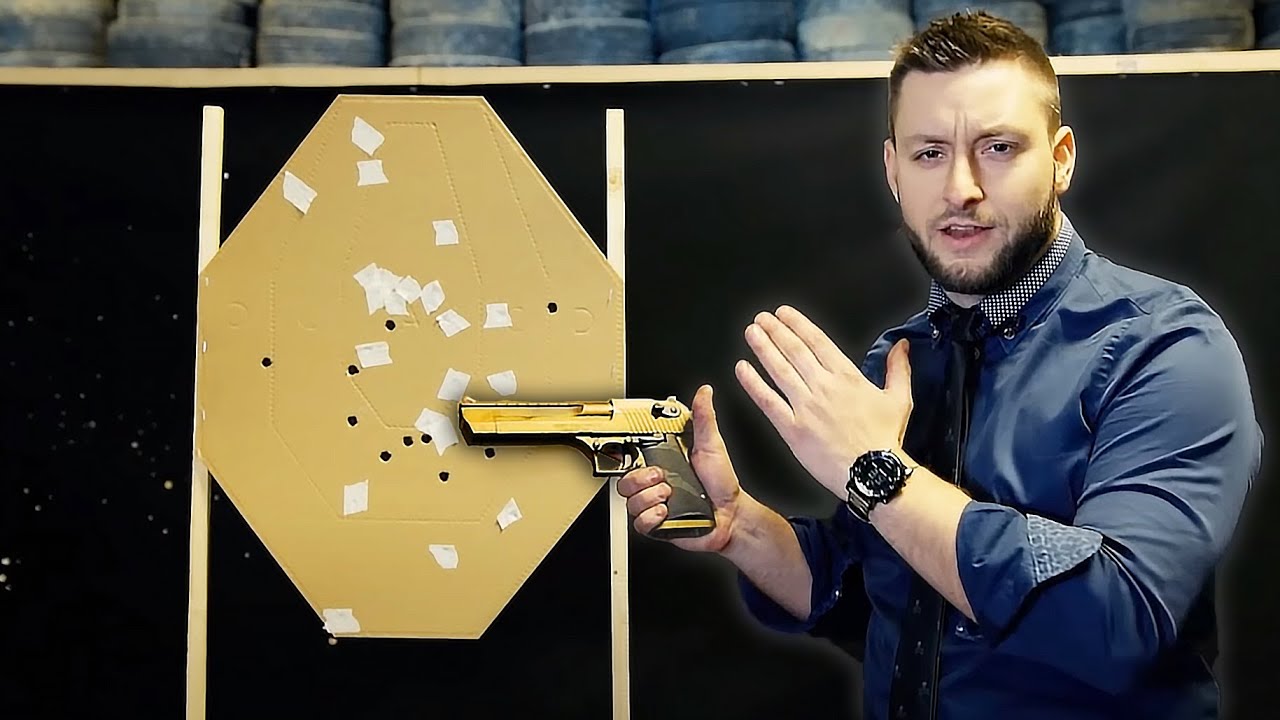 Desert Eagle IPSC competition - YouTube