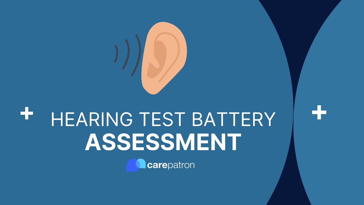 Hearing Test Battery Assessment - YouTube