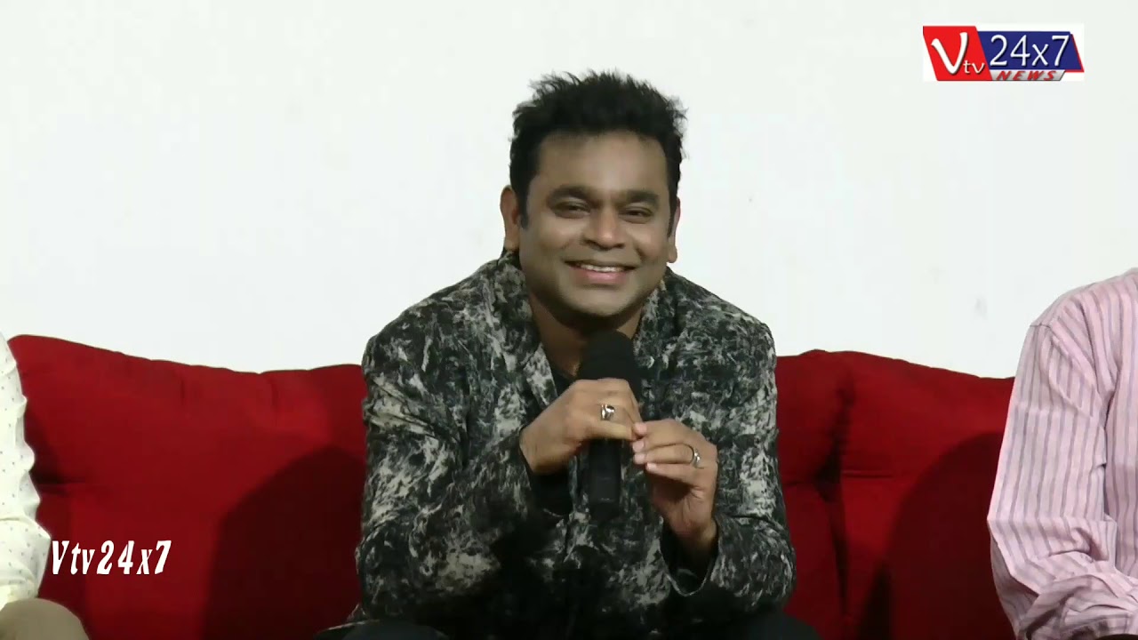 I Love Singapenney A R Rahuman Speech at Live in Concert Press Meet ...