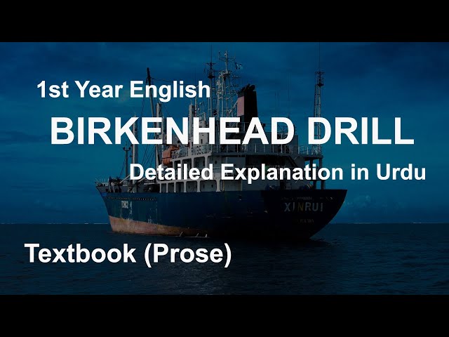 Poem The Birkenhead Drill