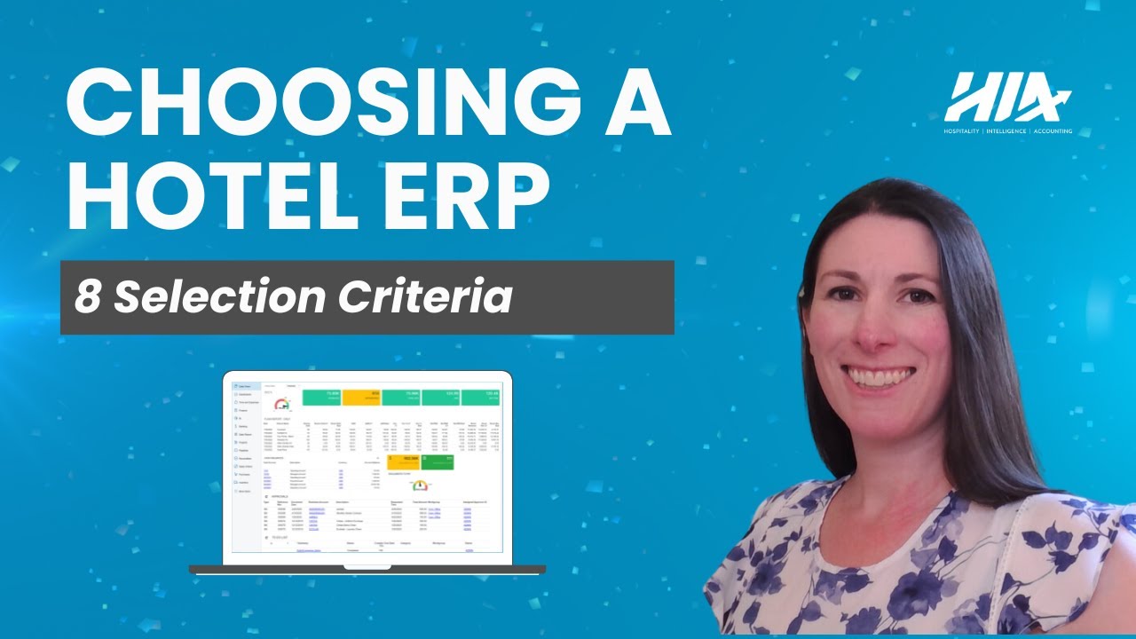 8 Selection Criteria When Choosing a Hotel ERP - YouTube