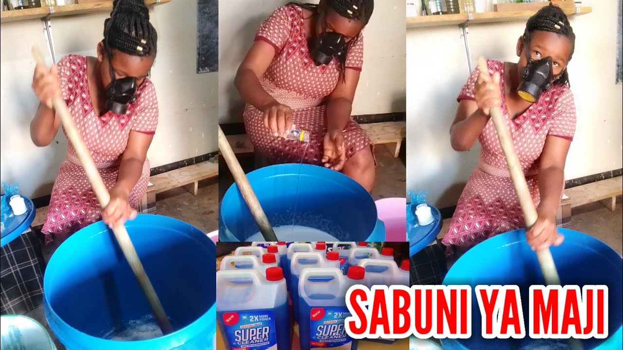 MWANZO - MWISHO #UTENGENEZAJI_WA_SABUNI YA MAJI. #sabuniyamaji #sabuni ...